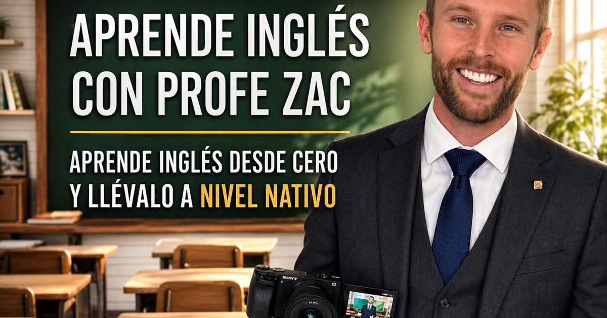 Profe Zac | Aprende Inglés